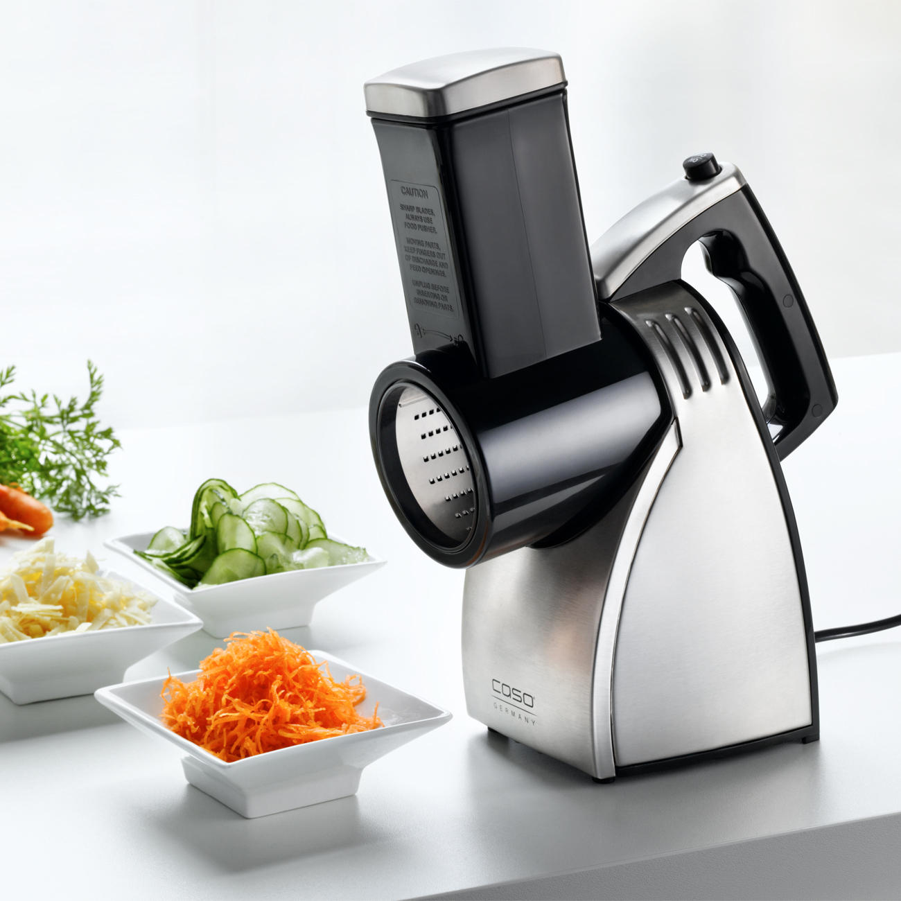 Elektrische Multi-Reibe | 3 Jahre Garantie | Pro-Idee