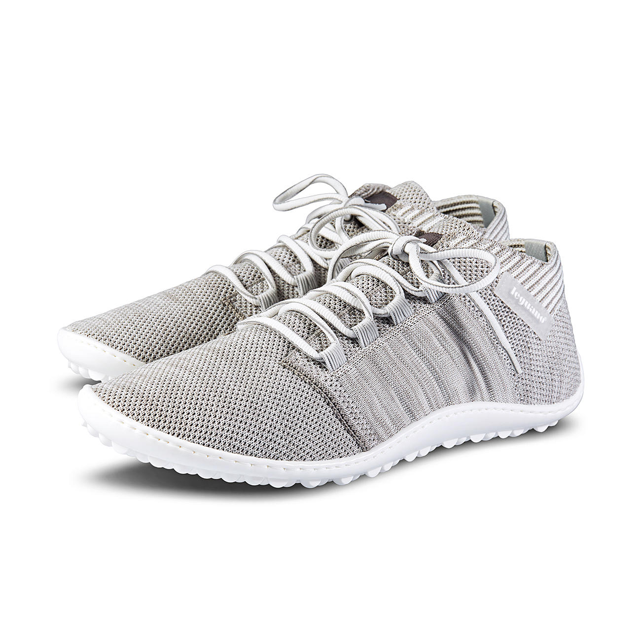 Leguano Barfuß-Sneaker Beat Superflex, silbergrau, Gr. 38