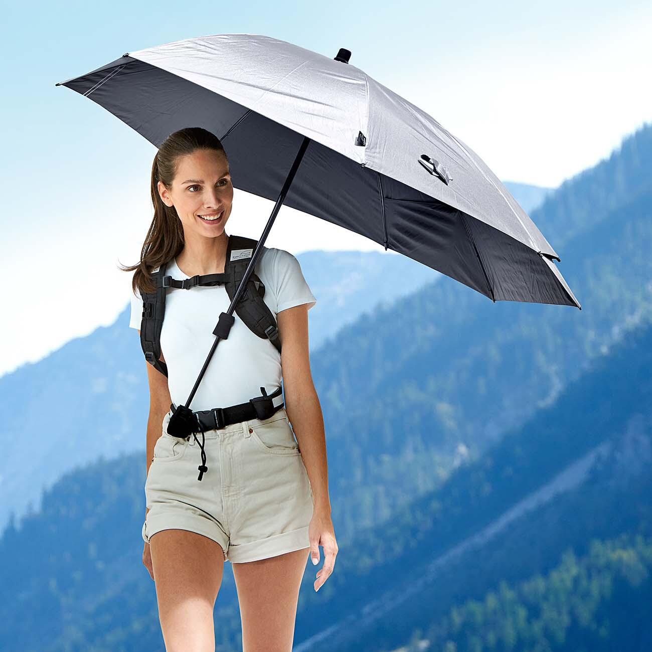 Freihand-Rucksack-Schirm | 3 Jahre Garantie | Pro-Idee