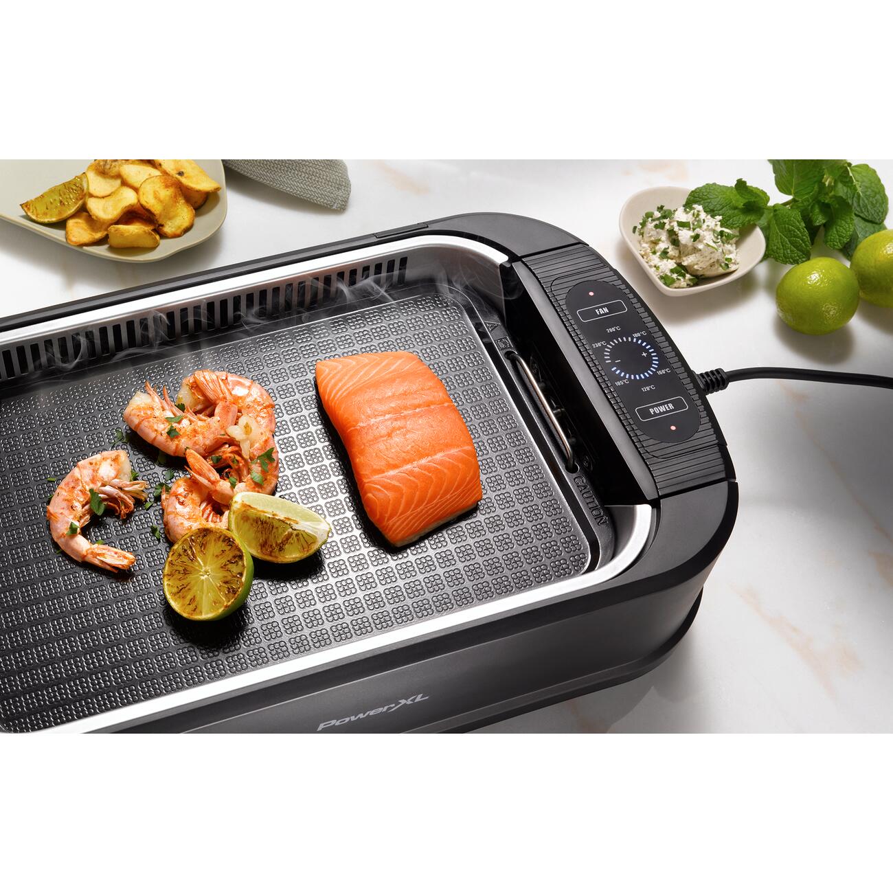 Tischgrill mit integriertem Rauchabzug online kaufen