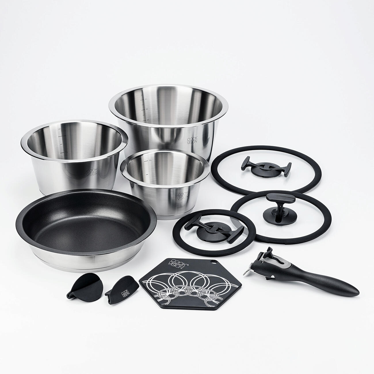 Ultrakompaktes Kochgeschirr-Set, 11-teilig online kaufen