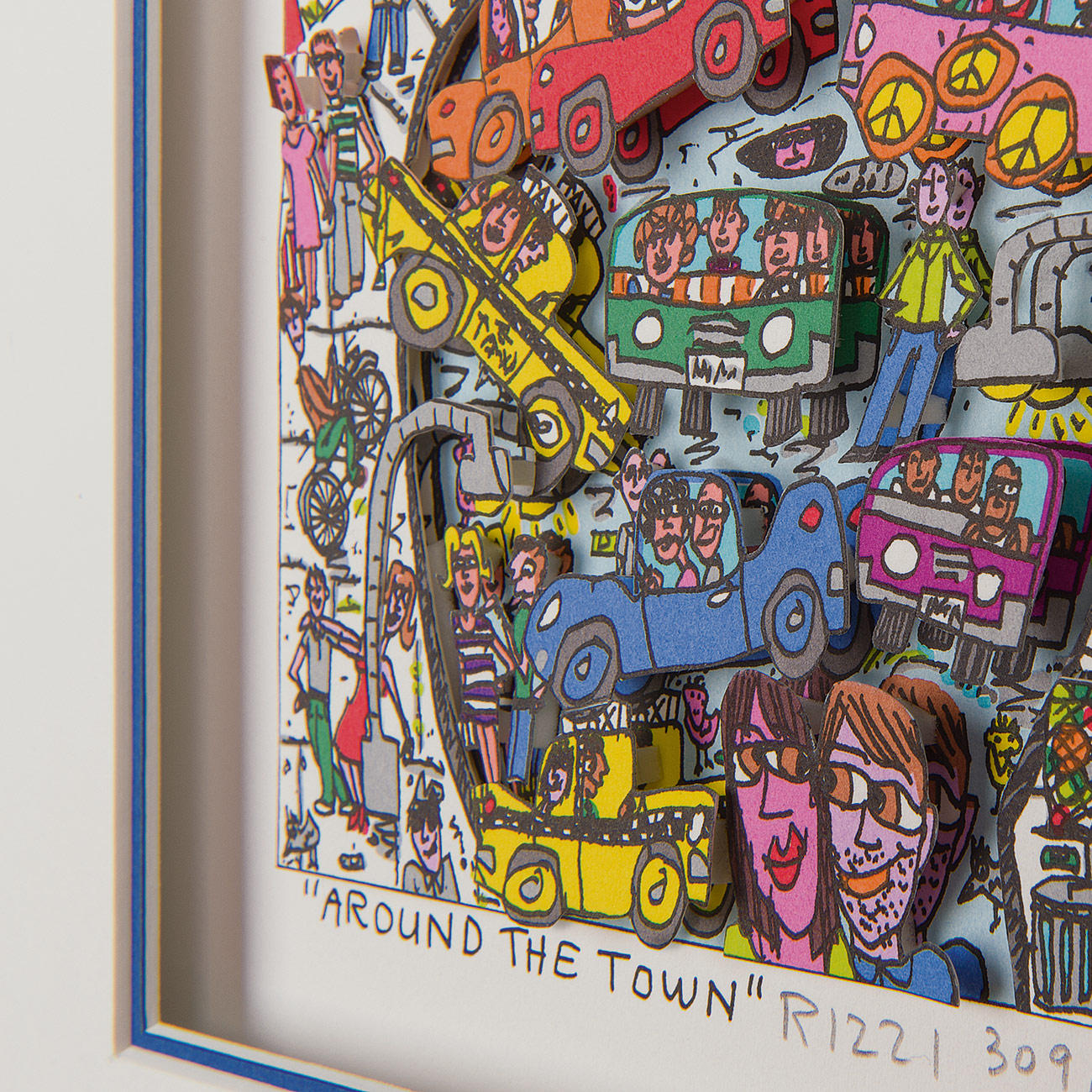 James Rizzi – Around the town | Kunst online kaufen