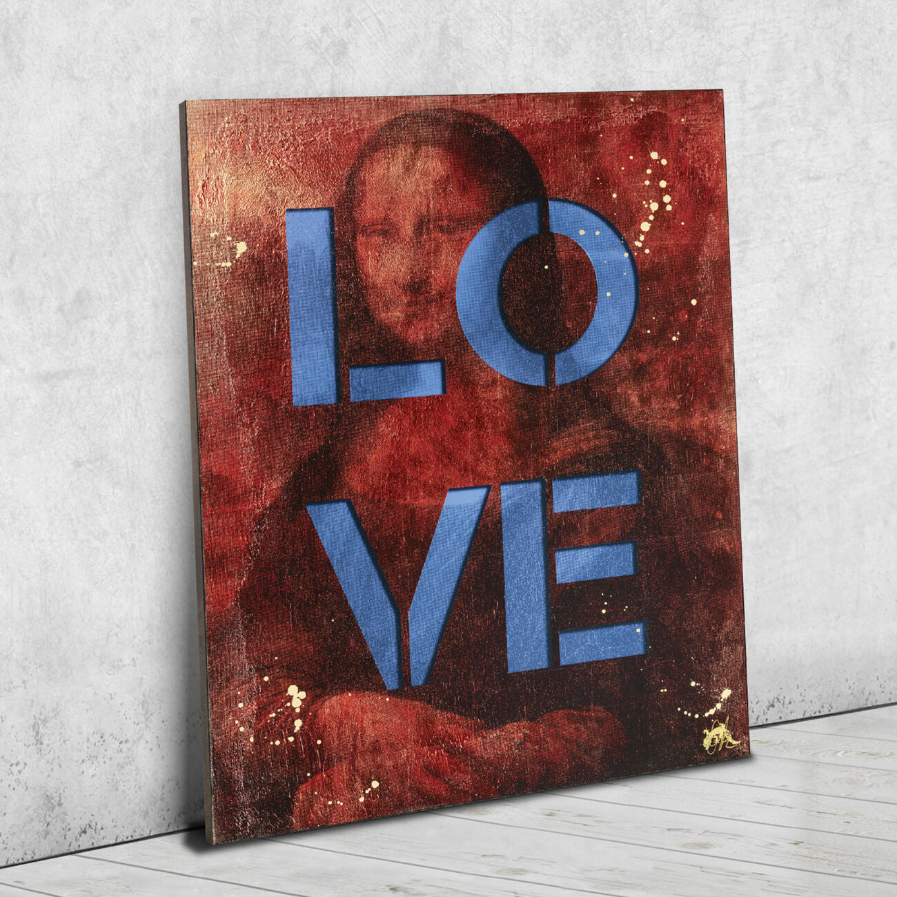 Devin Miles – Love - Mona Lisa | Kunst online kaufen