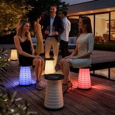 LED-Teleskop-Hocker | 3 Jahre Garantie | Pro-Idee